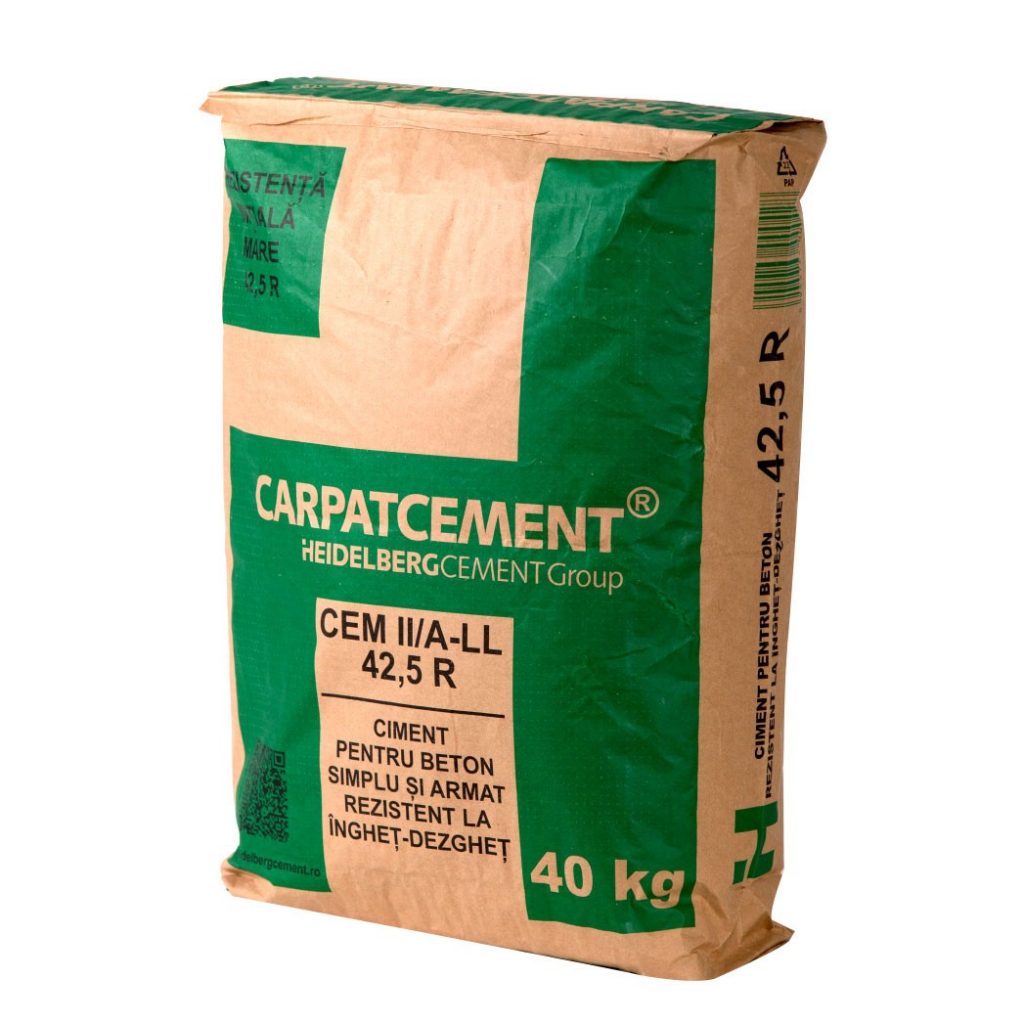 Ciment Carpatcement CEM II/A 42.5R sac 40 kg - CosmiBor Construct